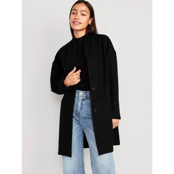 Old Navy | Jackets & Coats | Nwt Old Navy Longline Cardigan Coat L ...